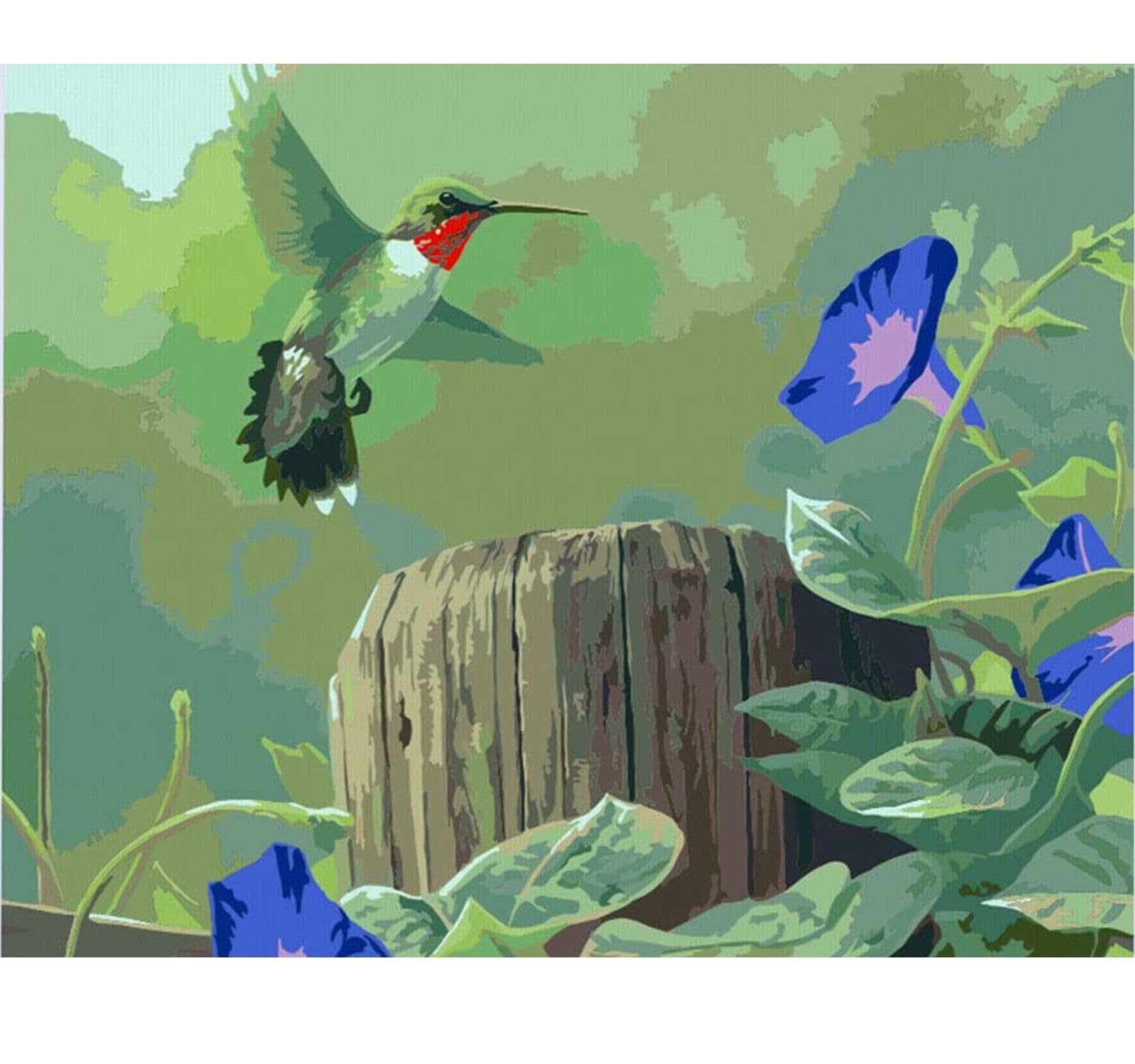 Ledgebay DIY Paint by Numbers Kit for Adults Unframed Canvas Beginner ...