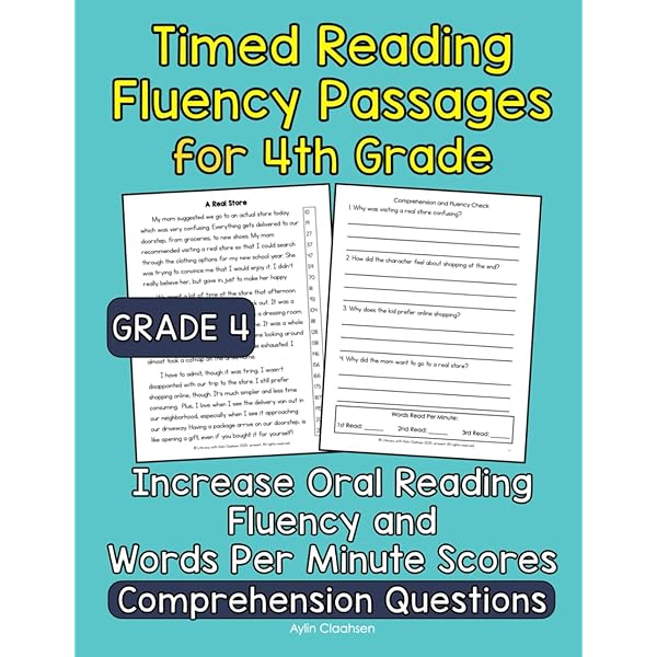 3rd Grade Fluency Passages