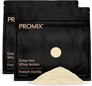 Amazon.com: Promix Whey Protein Isolate Powder - Grass-Fed & 100% All ...