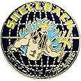 Amazon.com: US Navy Shellback Crossing the Line Hat Pin with Neptune ...
