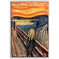 Amazon.com: Edvard Munch Wall Art, The Scream By Edvard Munch Giclee ...
