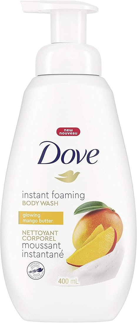 Dove Glowing Body Wash moisturizes for glowing skin Mango Butter and ...