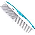 Pet Grooming Tool - 2 Sided Undercoat Rake for Cats & Dogs - Safe ...