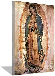 Our Lady of Guadalupe Canvas Print Wall Art Paintings Poster Pictures ...