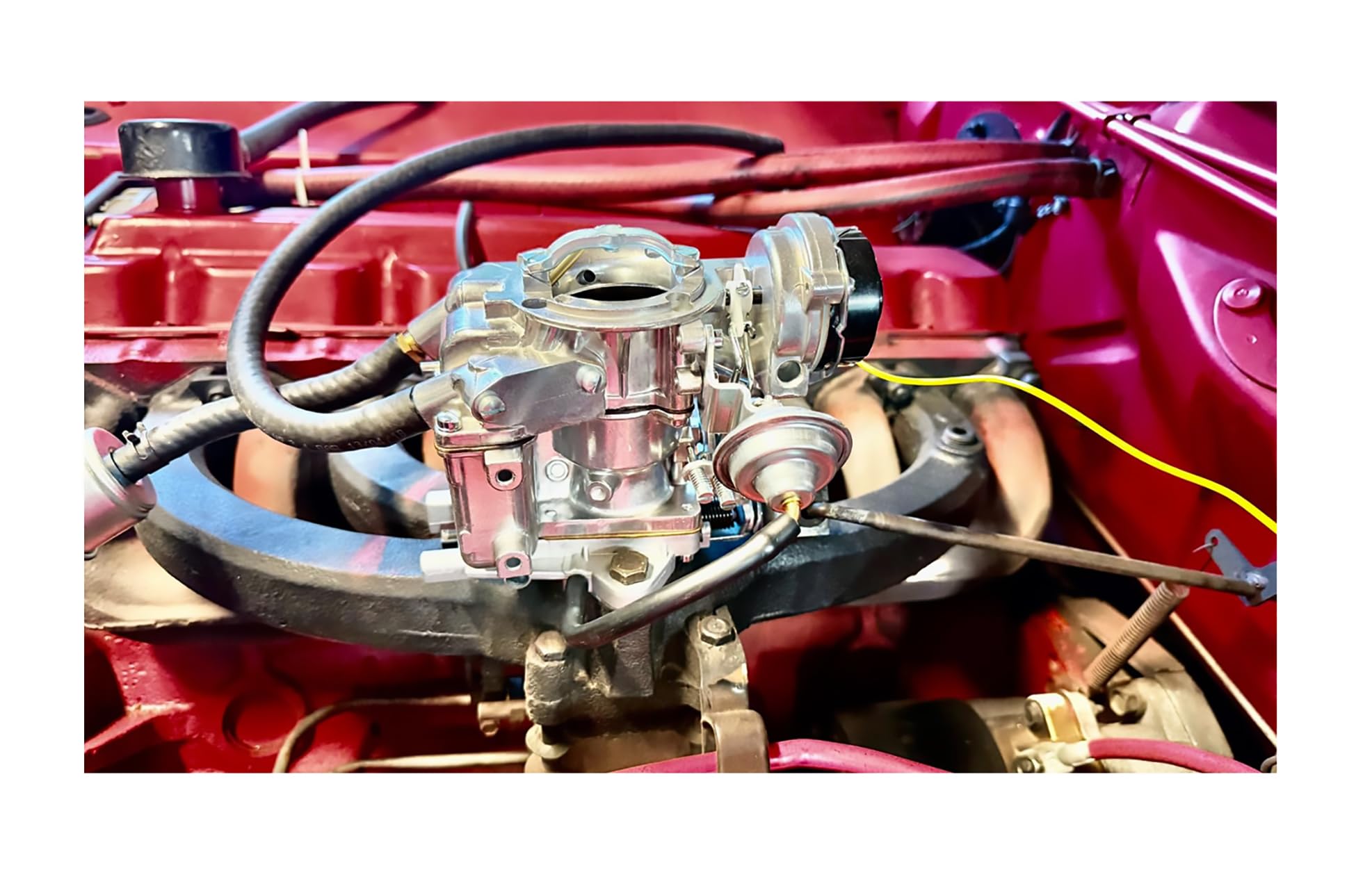 Carter YFA Type 1 barrel Carburetor Automatic Vacuum Choke Fits 1965 ...
