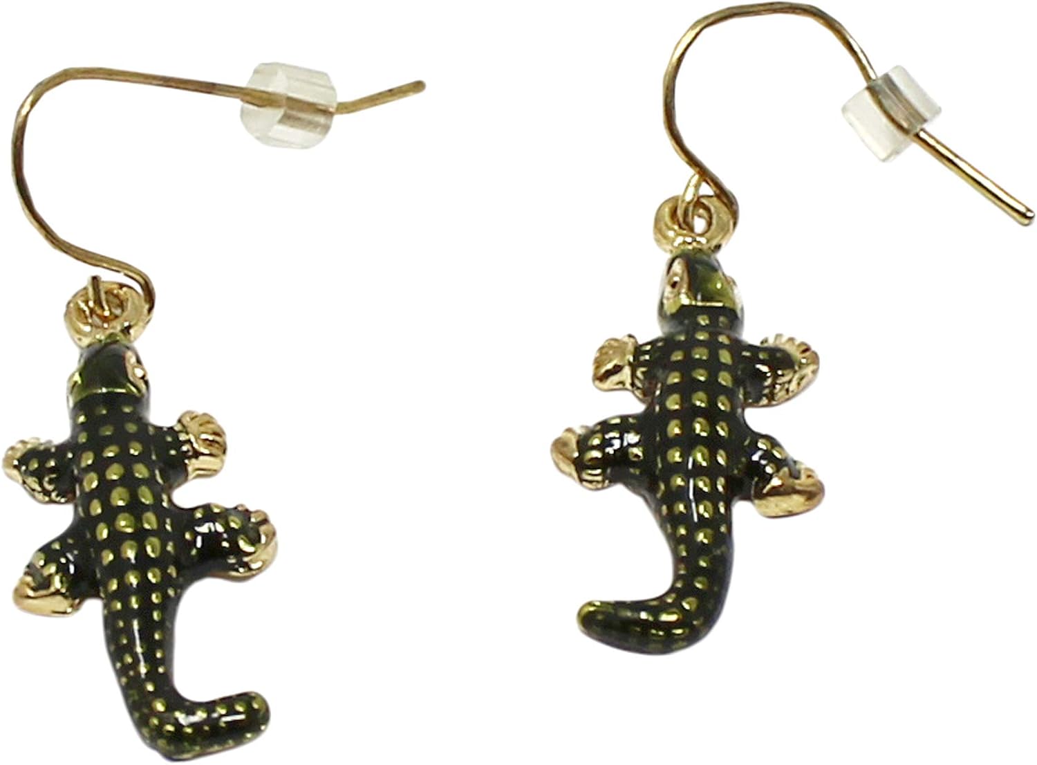 Amazon.com: EchoMerx Crocodile Hook Earrings Enameled: Dangle Earrings ...