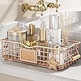 Amazon.com: Qcold Bathroom Storage Basket with Handle, Home Decor ...