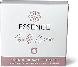 Amazon.com: Essence Nasal Diffuser | Essential Oil Ring | Silicone Nose ...