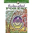 Amazon.com: Creative Haven Entangled Forest Coloring Book (Adult Coloring Books: Nature ...