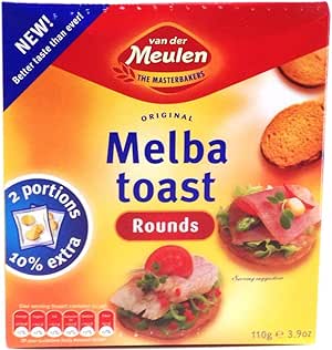 Amazon.com: Melba Toast Rounds - 3.9oz (Pack of 1): Everything Else