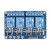 JBtek 4 Channel DC 5V Relay Module for Arduino Raspberry Pi DSP AVR PIC ...