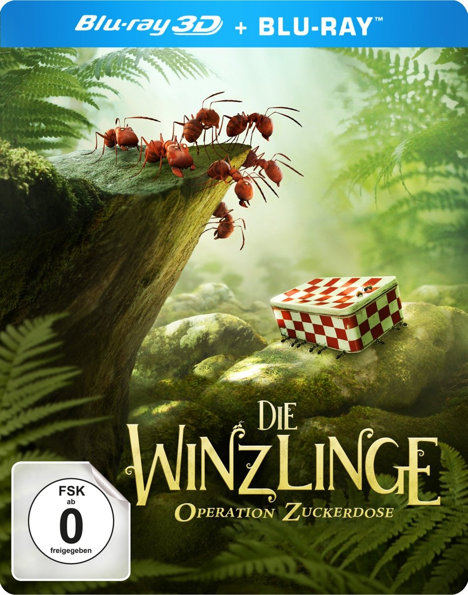 Die Winzlinge - Operation Zuckerdose - 3D Blu-ray Disc + 2D Blu-ray ...