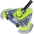 Amazon.com : Upgrade Pool Vacuum Head with Wheels & Side Brushes ...