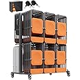 Amazon.com: VEVOR Folding Chair Rack, 800 LBS Capacity, Heavy-Duty ...