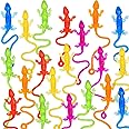 Amazon.com: HLARTNET 46 PCS Sticky Lizards for Kids, Stretchy Sticky ...