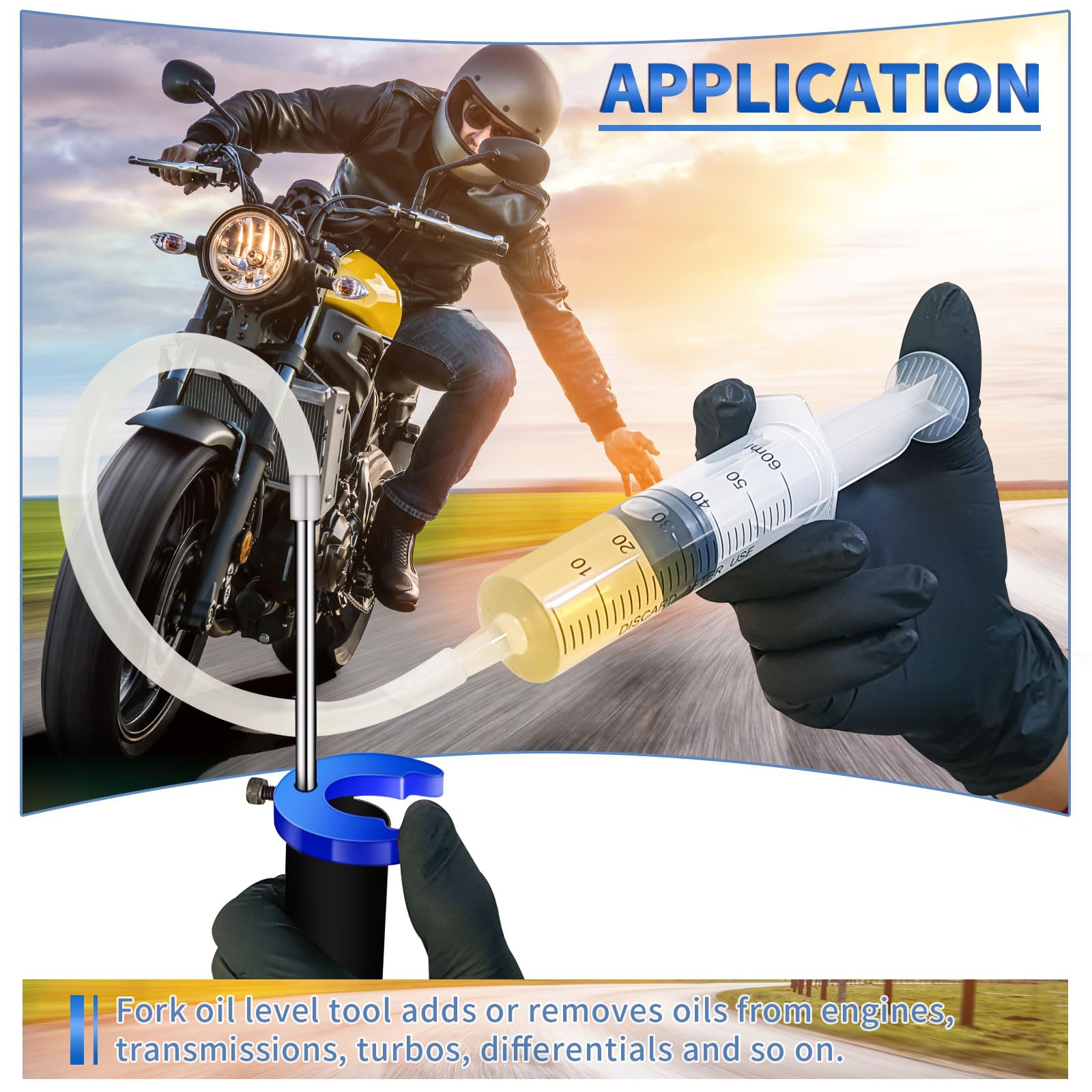 Mua 2024 Upgrade Adjustable Fork Oil Level Measurement Gauge Tool ...