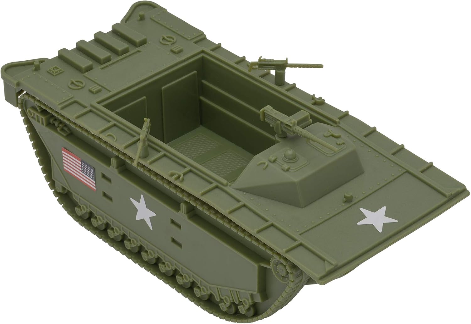 Amazon.com: BMC WW2 USMC Amtrac LVT - 1:32 Amphibious Vehicle for ...