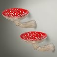 Amazon.com: Mushroom Hanging Shelves Cute Mushroom Wall Floating Shelf ...