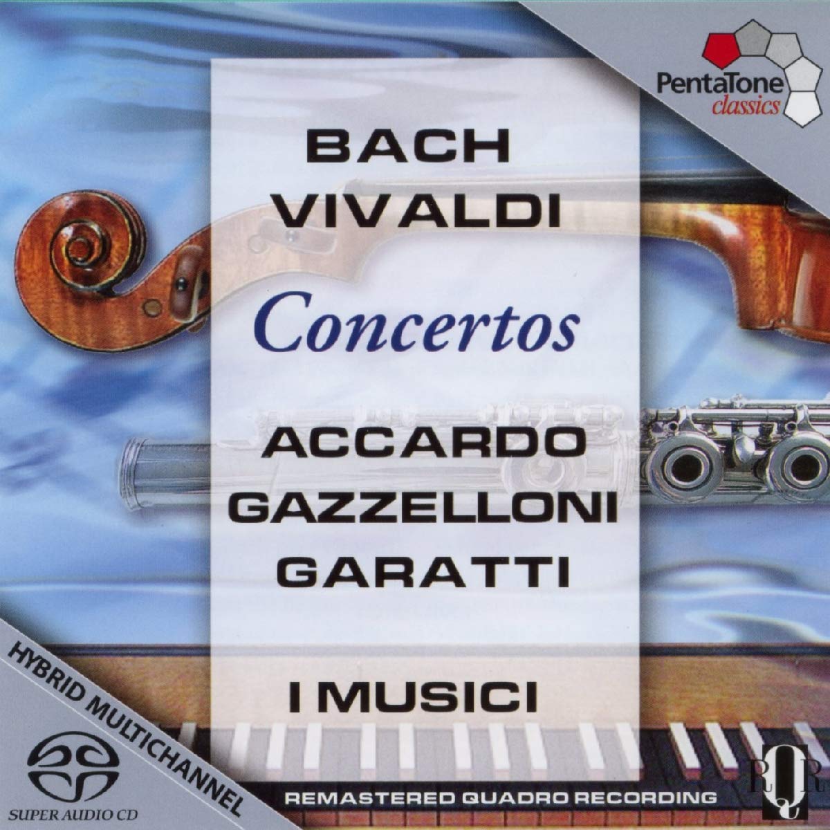 Concertos - Accardo, Salvatore, I Musici, Bach, Johann Sebastian ...