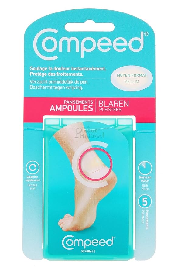 Compeed Blisters Medium Size 5 Plasters: Amazon.co.uk: Health ...