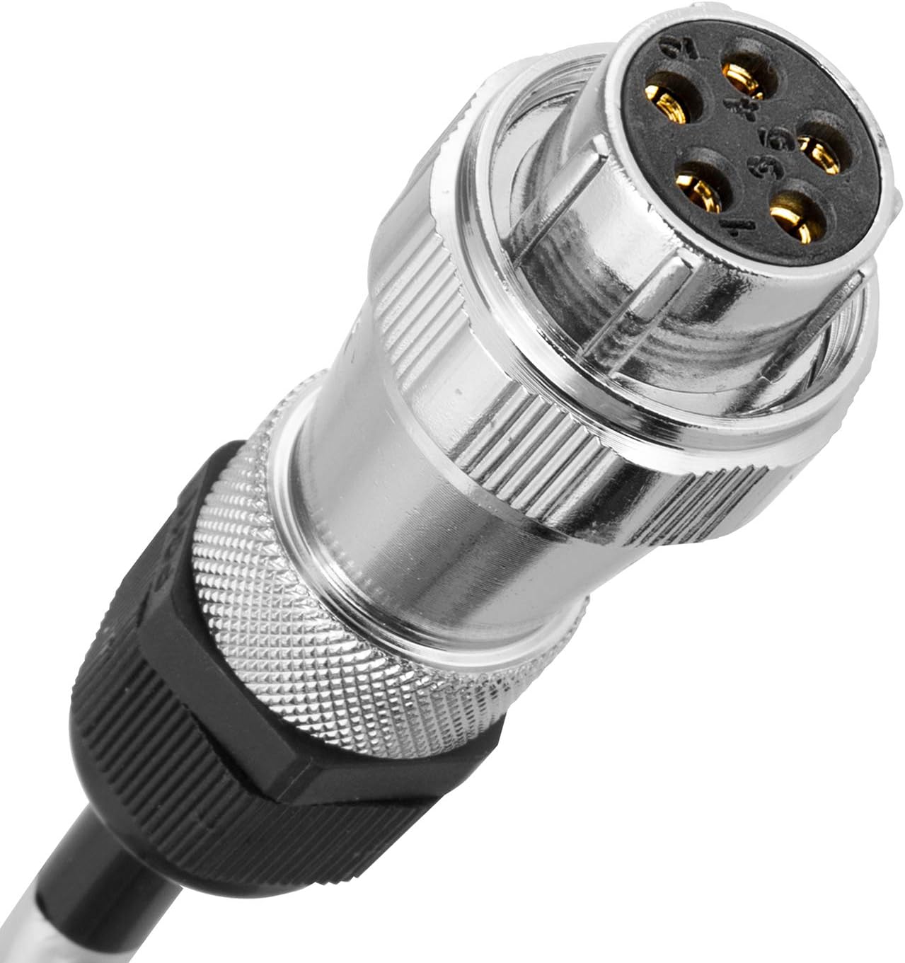 Heavy Duty Vehicle Coil Trailer Cable with 2 Channel 4 PIN AV Connector ...