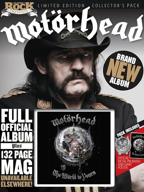 Motorhead - The World Is Yours (Classic Rock Presentation Pack): Amazon ...