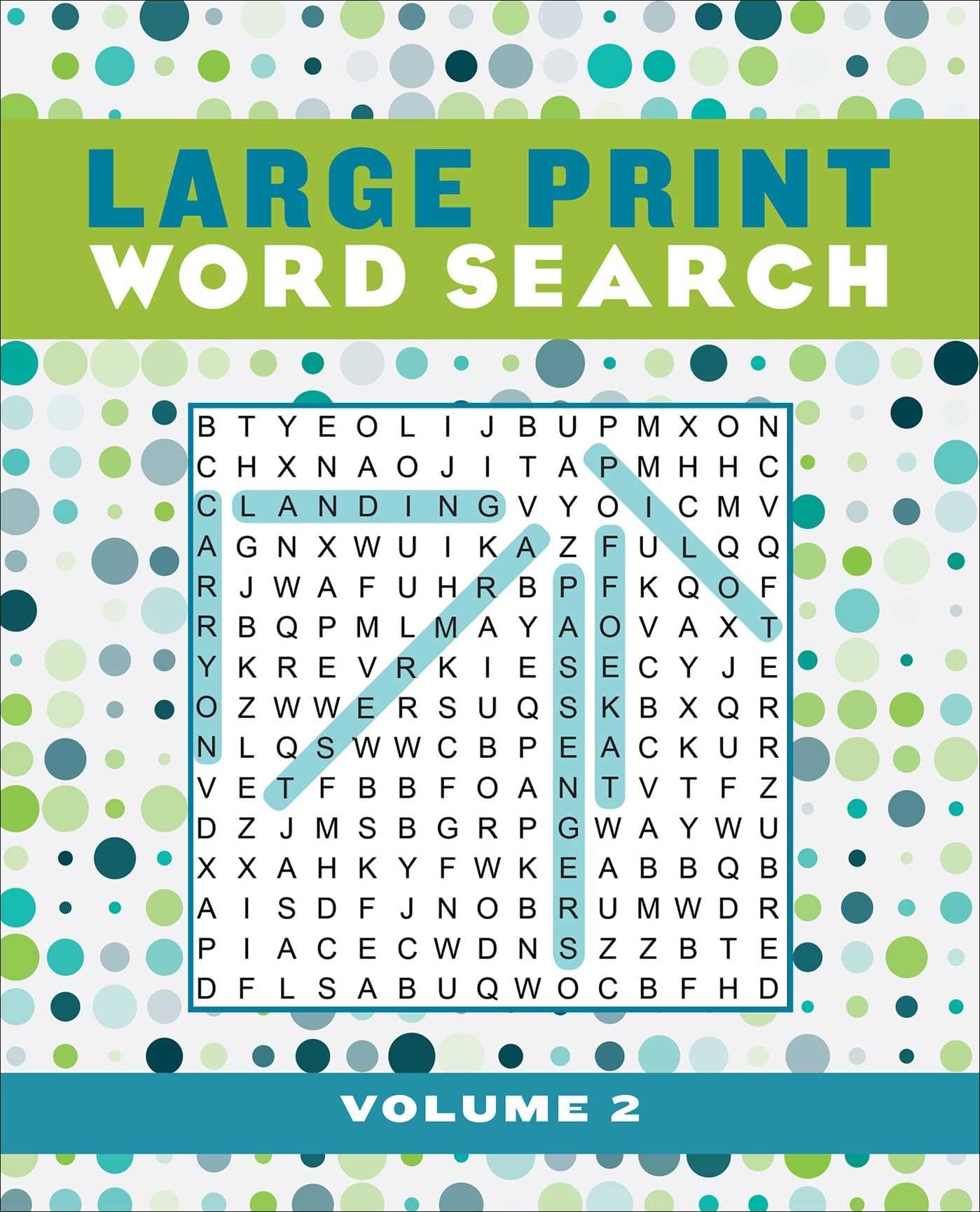 Mua Large Print Word Search Volume 2 (2) (Large Print Puzzle Books ...