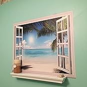 wall26 - Self-Adhesive Wallpaper Large Wall Mural Series (24"x32", Lake ...