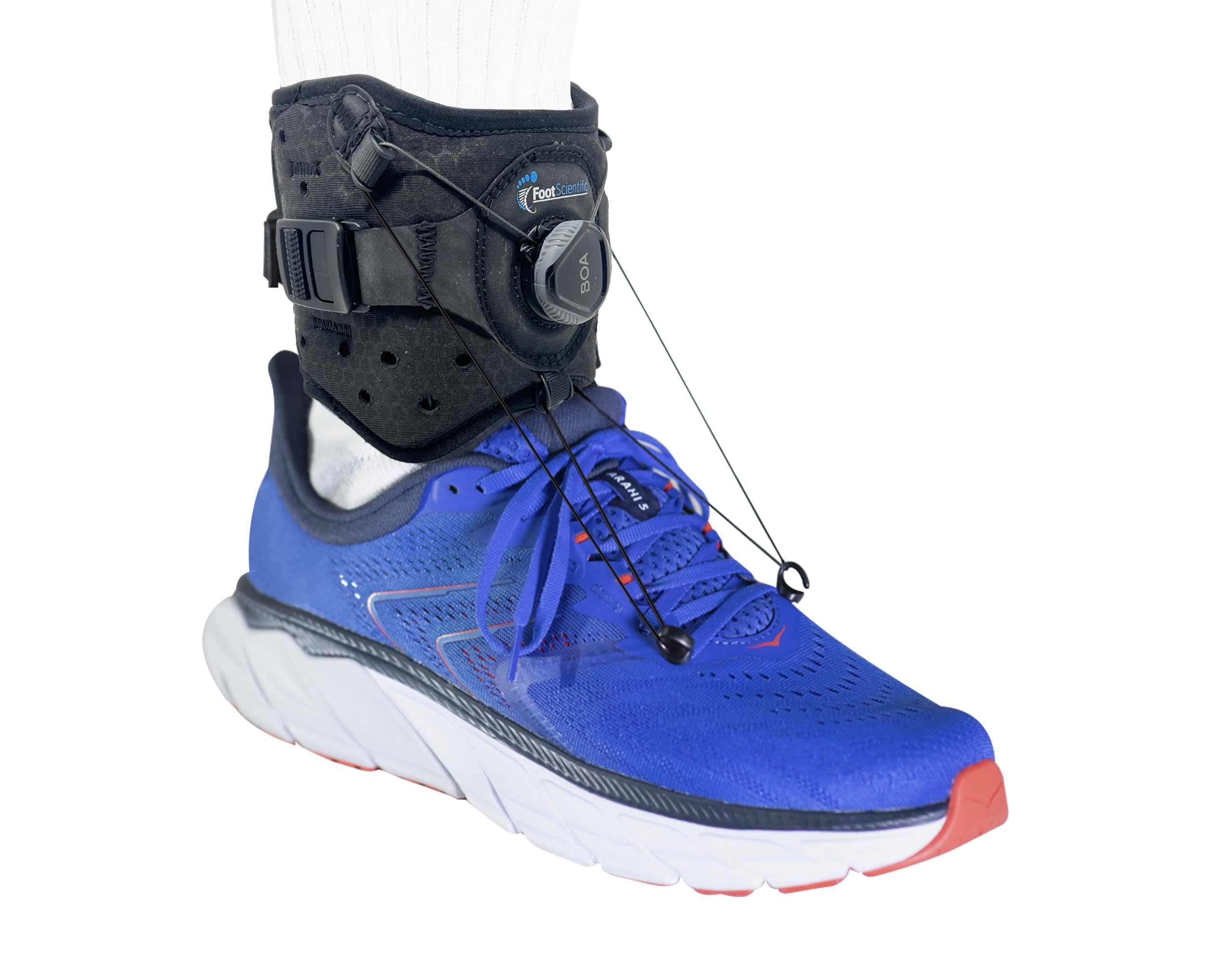 FootScientific Elevate 360° Drop Foot Brace with Deluxe Accessory Kit ...