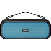 STEREN BOOM-500 Bocina Bluetooth Bazooka XBass TWS, 800 W PMPO con batería Recargable, bocina ...