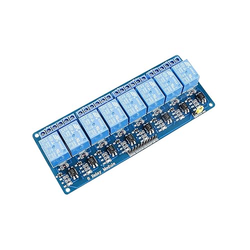 SunFounder 5V 8 Channel Relay Shield Module for Arduino R3 2560 1280 ARM PIC AVR STM32 Raspberry ...