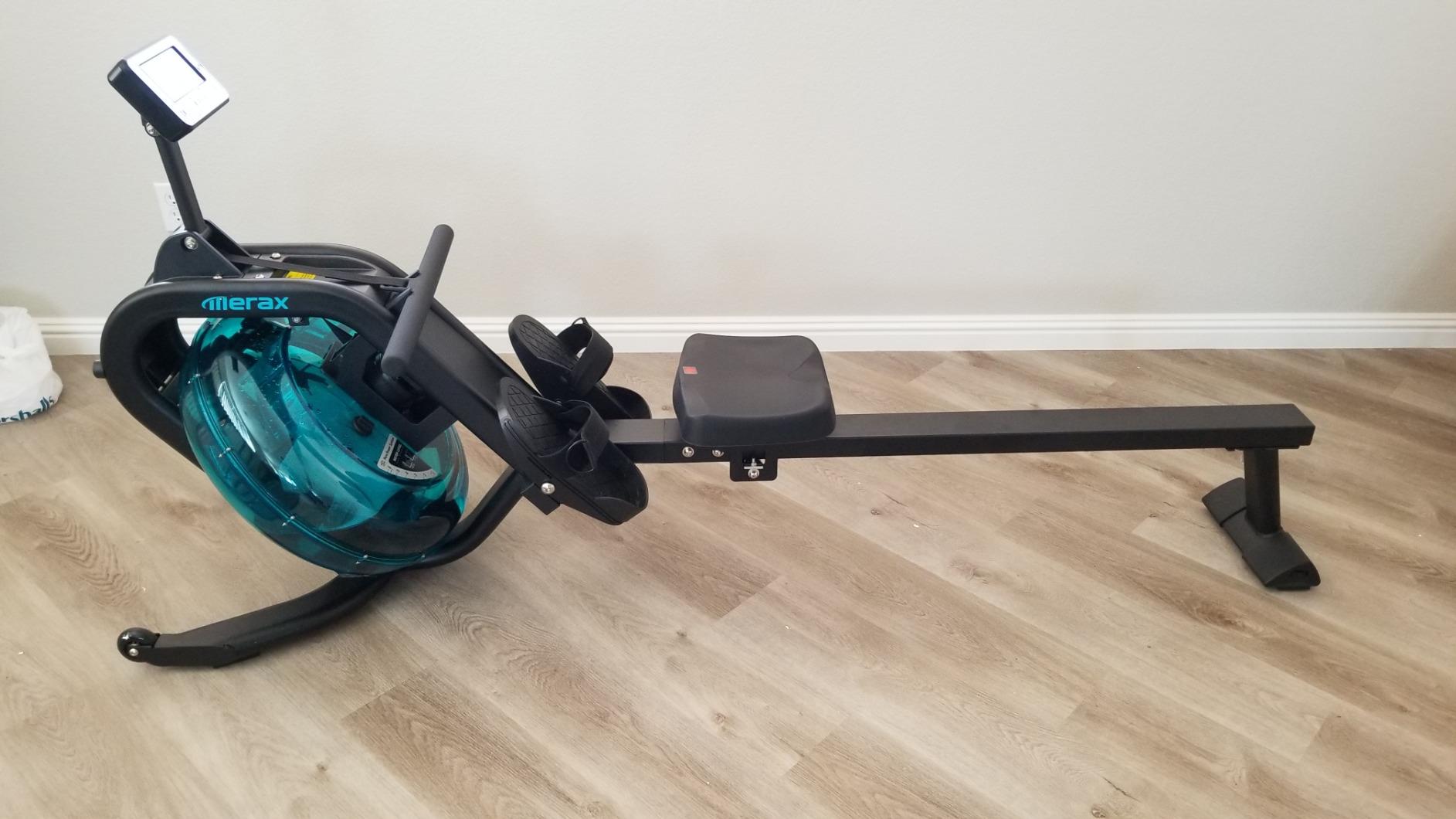 $16/mo - Finance Merax 2023 Water Rowing Machine Fitness Indoor Water ...