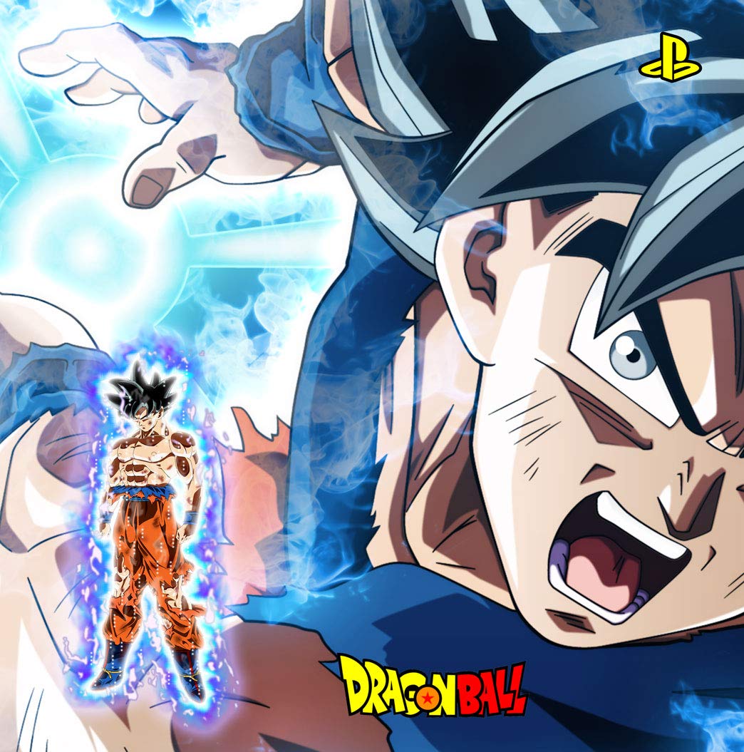 Skin Ps4 PRO - Dragonball Goku Ultra Instinct - Limited Edition Decal ...
