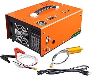 Amazon.com: Spritech Portable PCP Air Compressor,Auto-shutoff 4500Psi ...