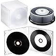 Amazon.com: Singhoow 25 Pcs CD-R Blank Discs with 25 Pcs Clear Jewel ...