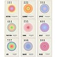Amazon.com: 9 Pcs Aura Angel Number Poster Set Colorful Aesthetic ...
