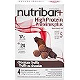 Nutribar+ Chocolate Truffle Flavoured Bars, High protein, Meal ...