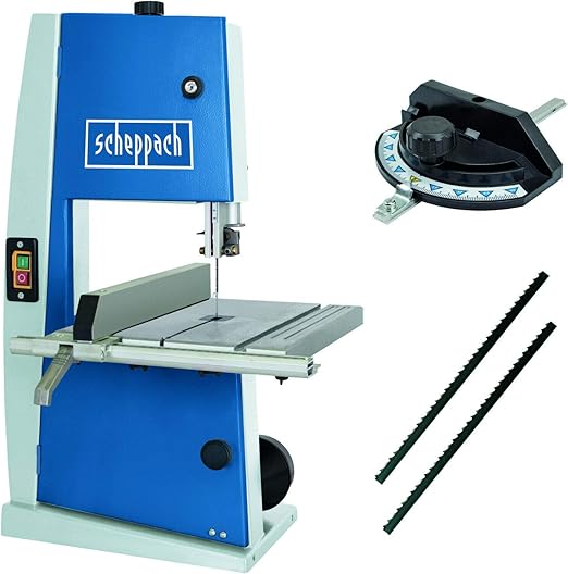 Scheppach Bandsäge BASA 1 SET Querschneidlehre 3 Sägebänder ...