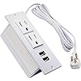 Amazon.com: Desktop Power Grommet Recessed Surge Protector Power Strip ...