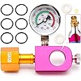 Amazon.com: CO2 Refilling Adapter with Pressure Gauge, Soda Exchange Carbonator Refill Quick ...