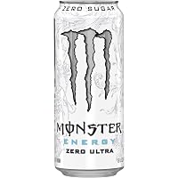 Amazon.com : Monster Energy Zero Ultra, 16 Fl Oz Can : Grocery ...