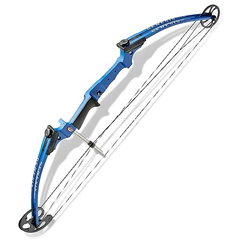Genesis Archery Original Compound Bow with Adjustable Riser, 15"-30 ...