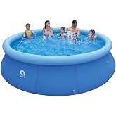 Amazon.com: Summer Waves P10012365 Quick Set 12ft x 36in Outdoor Round ...