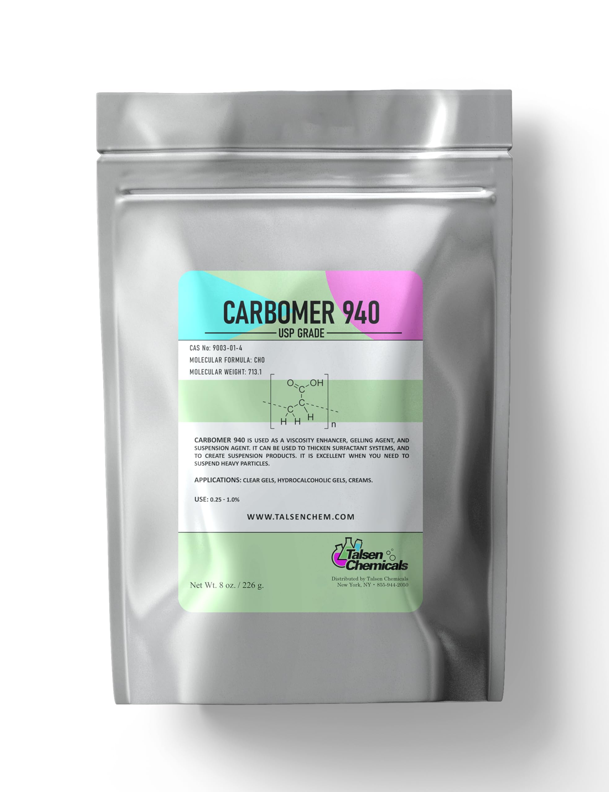Mua Carbomer 940 Powder 8 Oz / 256 Gram - Versatile Thickener ...