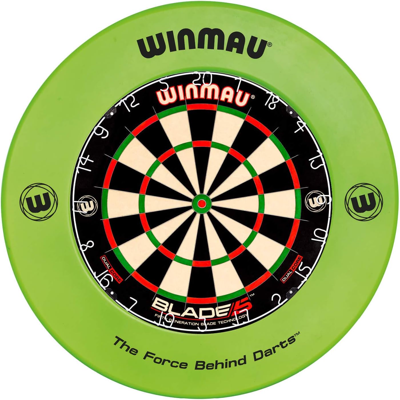 Winmau Professional Dartboard Surround with Printed Winmau Logo in Blue ...