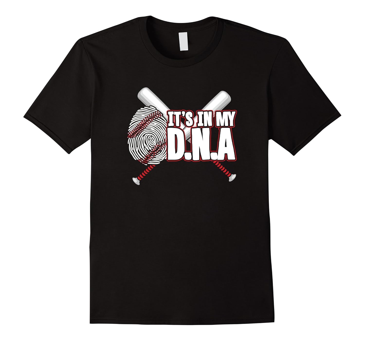 DNA SPORTS TEES – It’s In My DNA BASEBALL T-Shirt