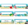 Amazon.com: WhatSign 36Pcs Name Plates for Classroom Desk Sea Animal ...