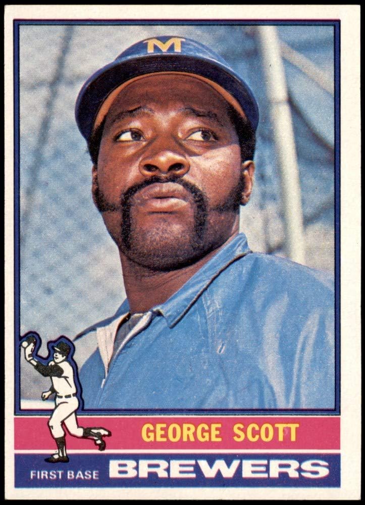Amazon.com: 1976 Topps # 15 George Scott Milwaukee Brewers (Baseball ...