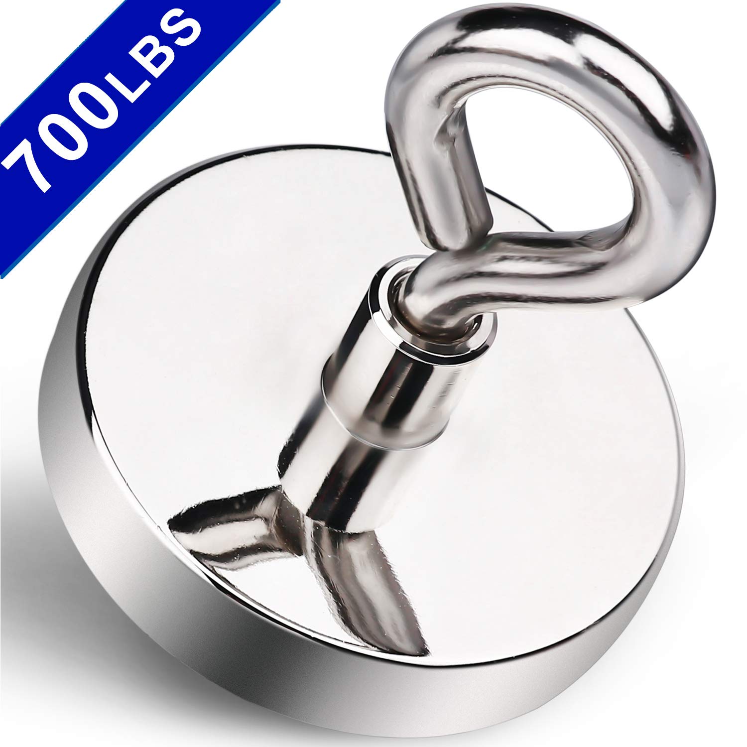 Super Strong Neodymium Fishing Magnets, 450 lbs(204 KG) Pulling Force ...