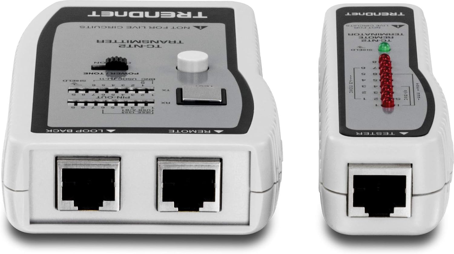 TRENDnet Network Cable Tester, Tests Ethernet/USB & BNC Cables ...